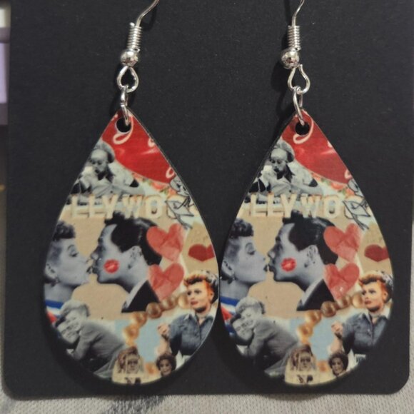 Hand Crafted | Jewelry | I Love Lucy Earrings | Poshmark
